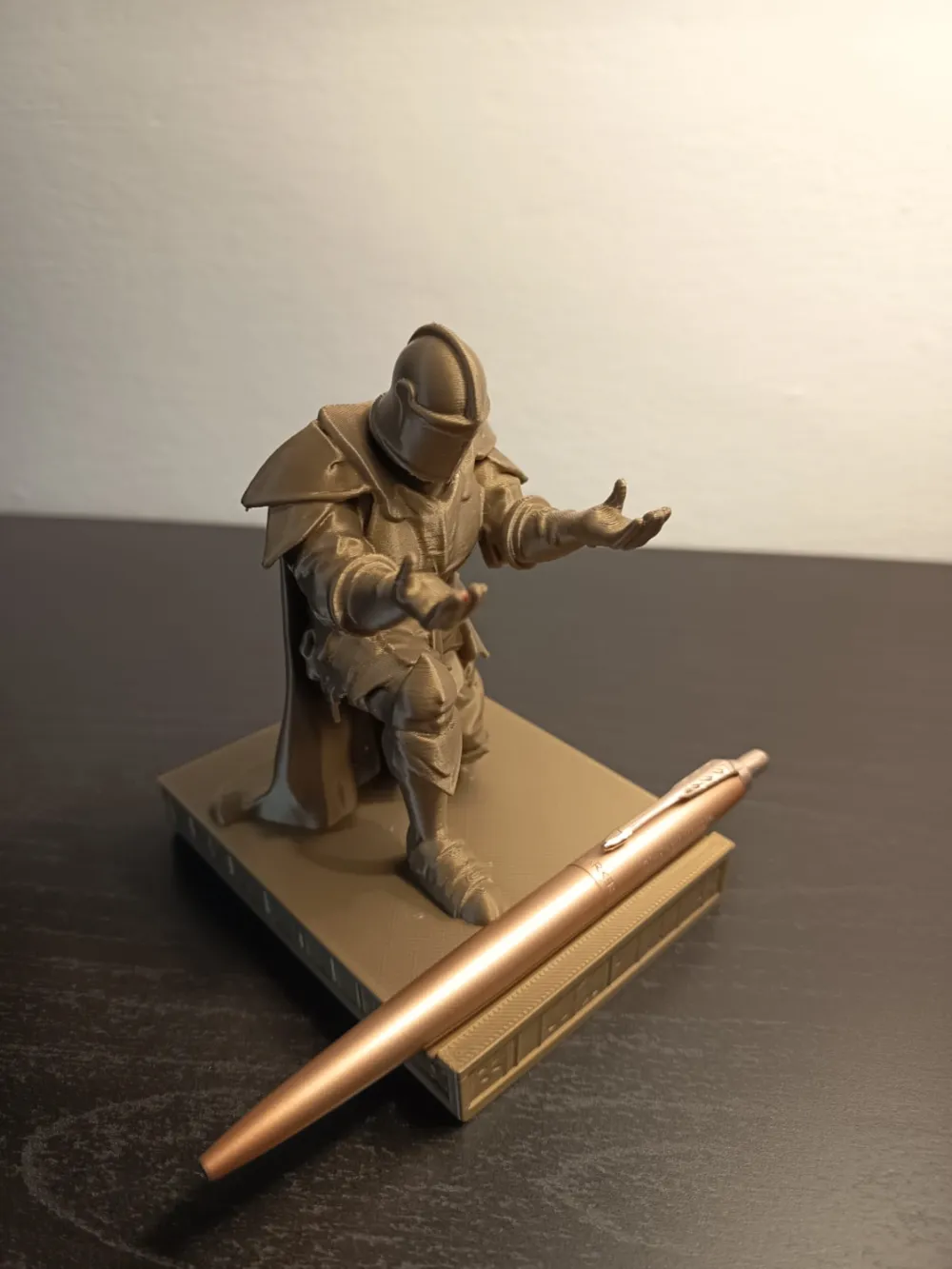 Knight of the Quill Medieval Knight Pen Holder by Snypher MakerWorld ...