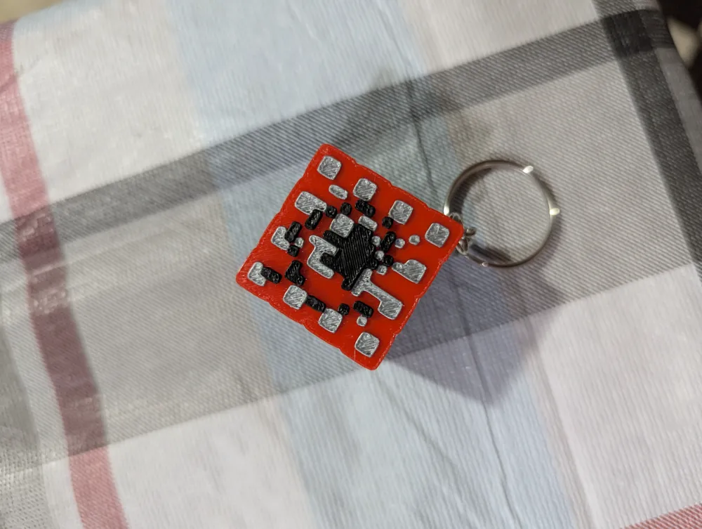 Keychain TNT Minecraft (MINI) Remixed by Alquimia de ideas MakerWorld ...