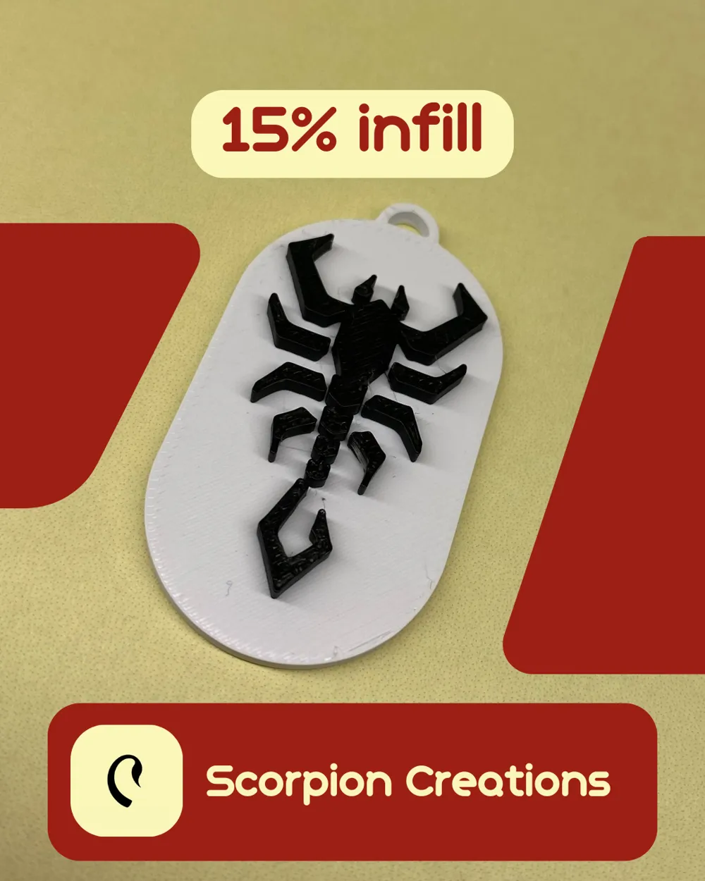 Scorpion Keychain by Scorpion Creations - MakerWorld