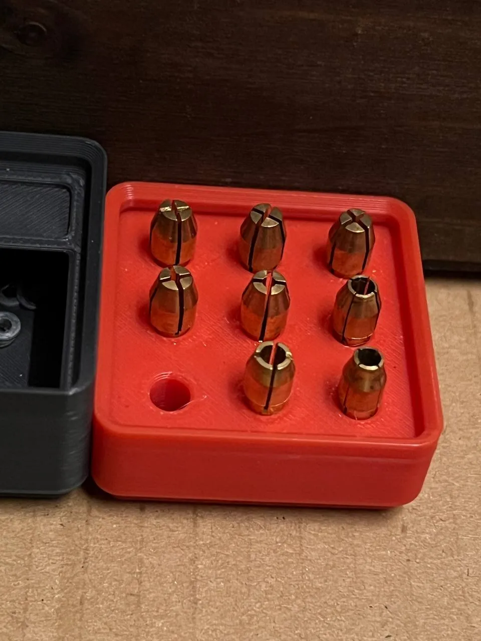 Gridfinity dremel collet bin by 3dii - MakerWorld