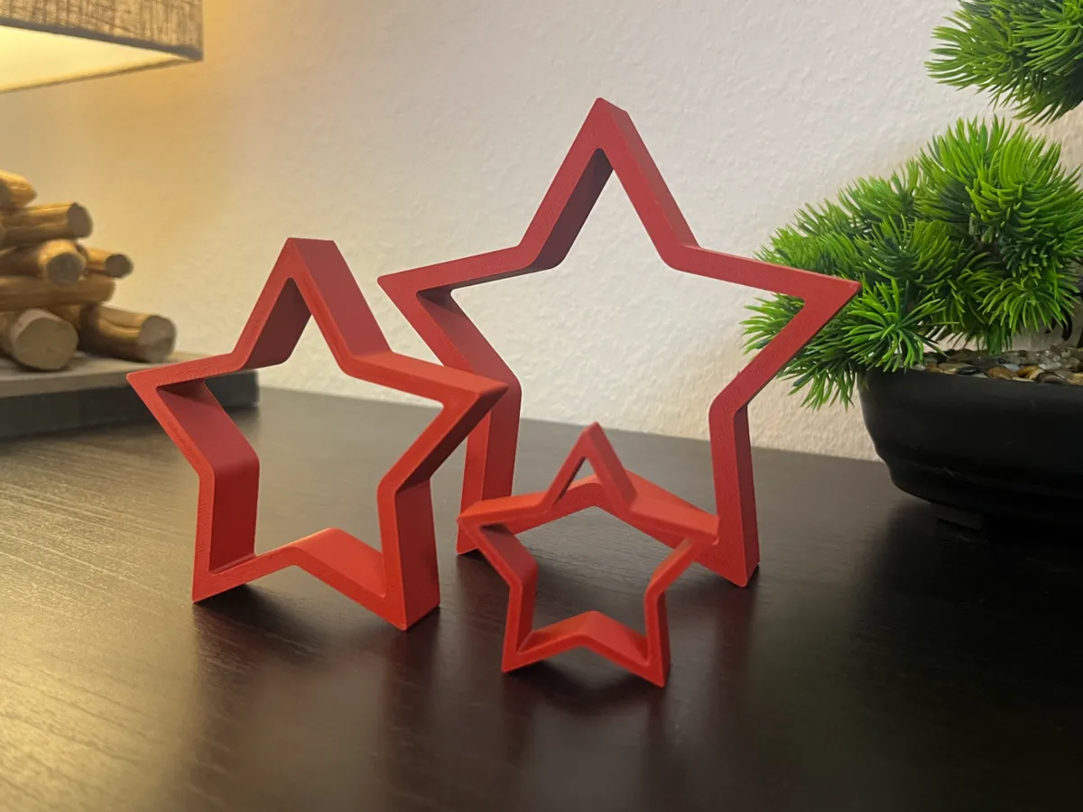 Christmas Star - Decorative Stars by Liora3D MakerWorld: Download Free ...