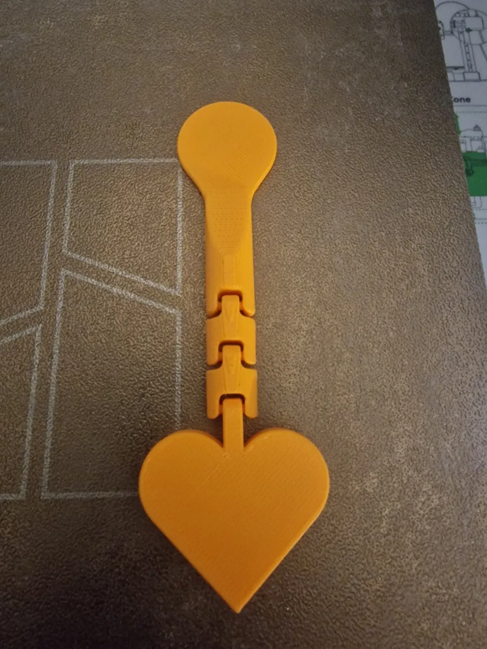 heart shopping cart key - Free 3D Print Model - MakerWorld