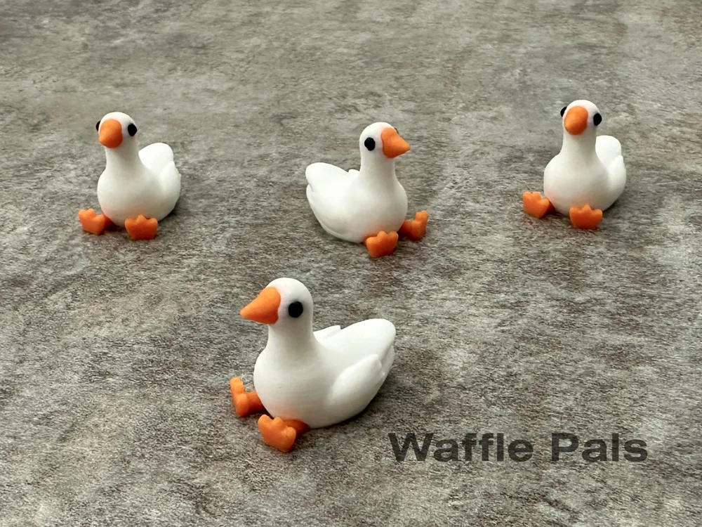 Honking Menace - Mini Goose Pal - Free 3D Print Model - MakerWorld