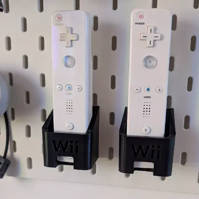 Wii Remote Skadis Holder Remixed by NikkitaFTW - MakerWorld