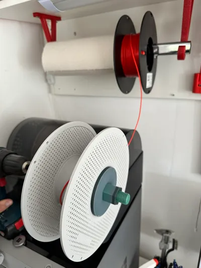 Filament Respooler by akristofic MakerWorld: Download Free 3D Models