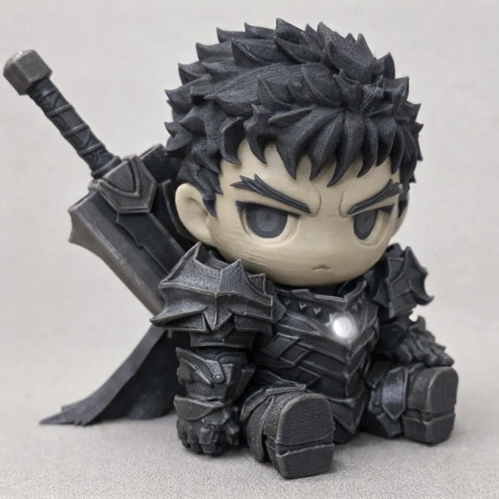 Gatsu Berserk - Free 3D Print Model - MakerWorld