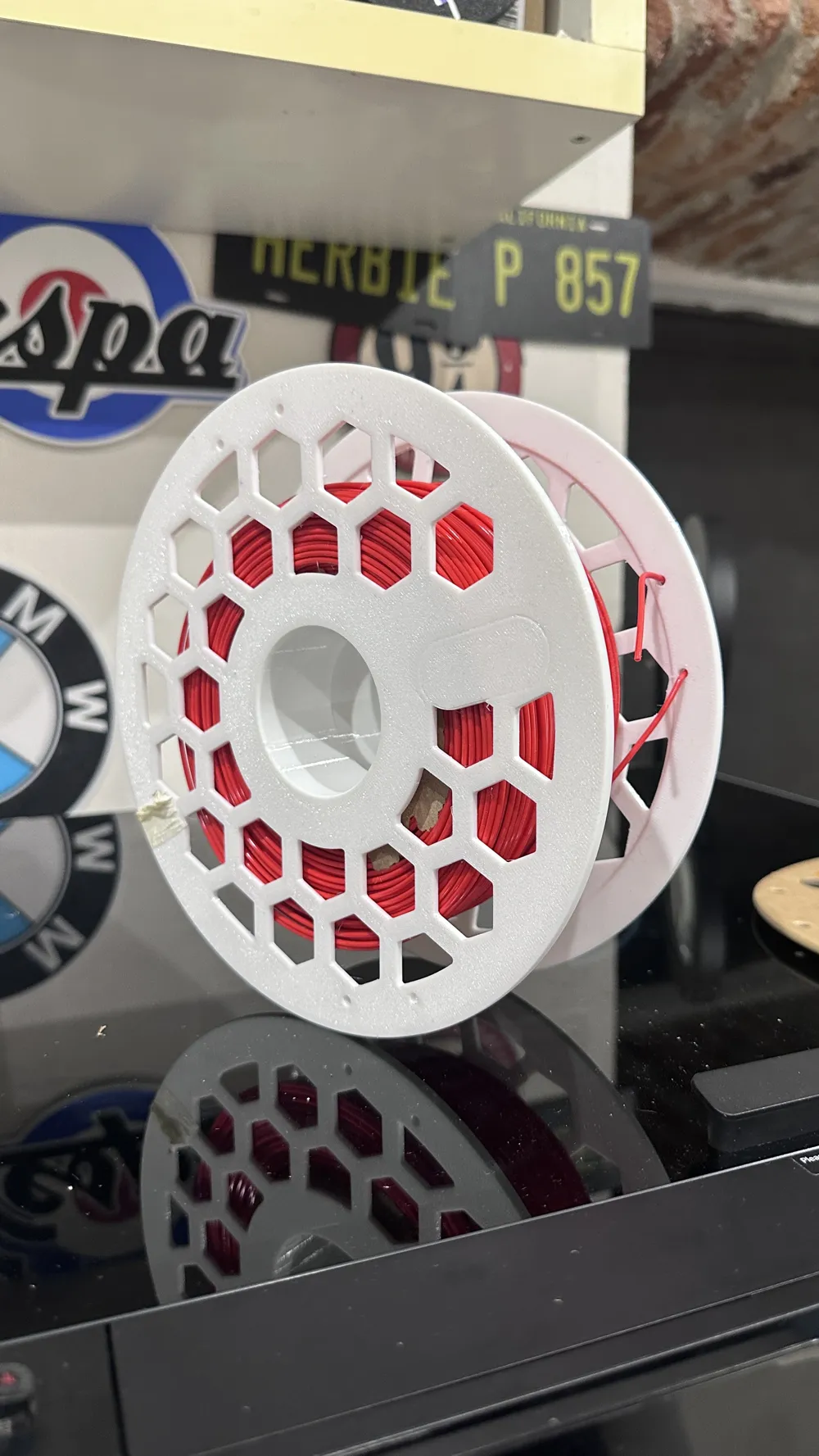 Spool adapter Cardboard eryone anycubic esun sunlu - Free 3D Print ...