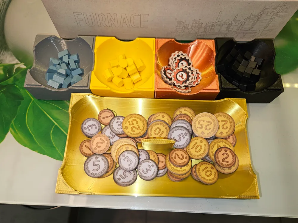 Furnace board game modular insert by Kulek MakerWorld: Download Free 3D ...