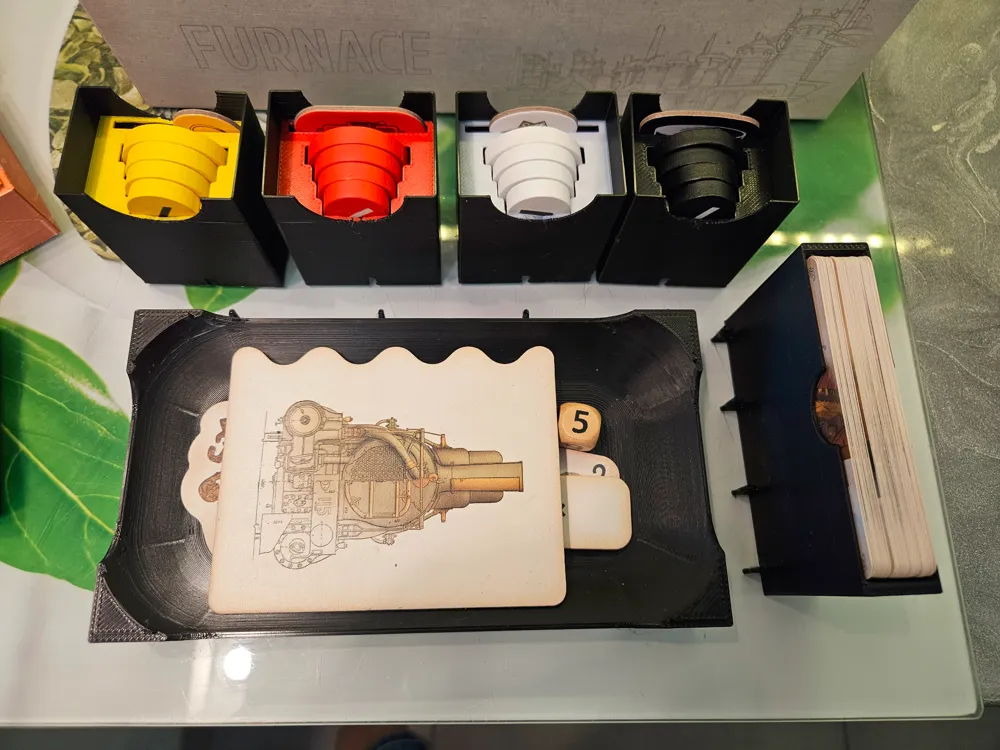 Furnace board game modular insert by Kulek MakerWorld: Download Free 3D ...