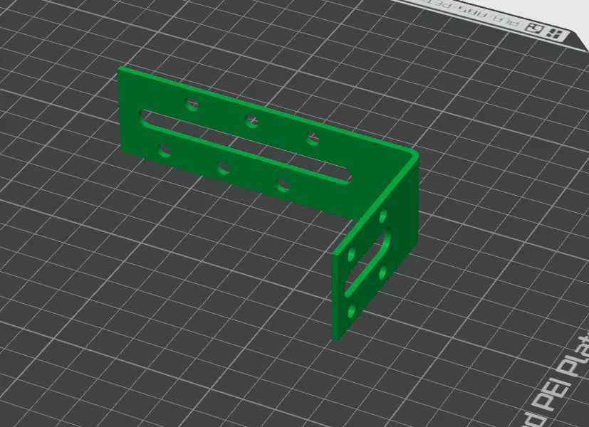 L Bracket 100×55×30×2.5mm Corner Mount - Free 3D Print Model - MakerWorld