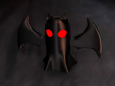 Spooky Bat Ghost Tea Light for Halloween by Nature Hut - MakerWorld
