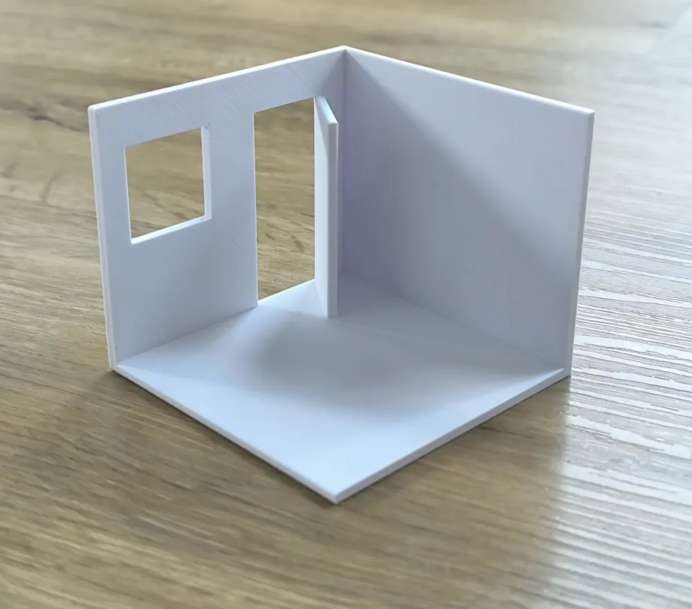 Various Minimalist Room Corner Diorama Bases - Free 3D Print Model ...