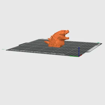 Godzilla Helmet Bling - Free 3D Print Model - MakerWorld