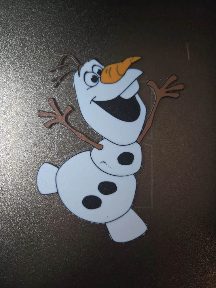 Olaf - 4 Colors - Free 3D Print Model - MakerWorld