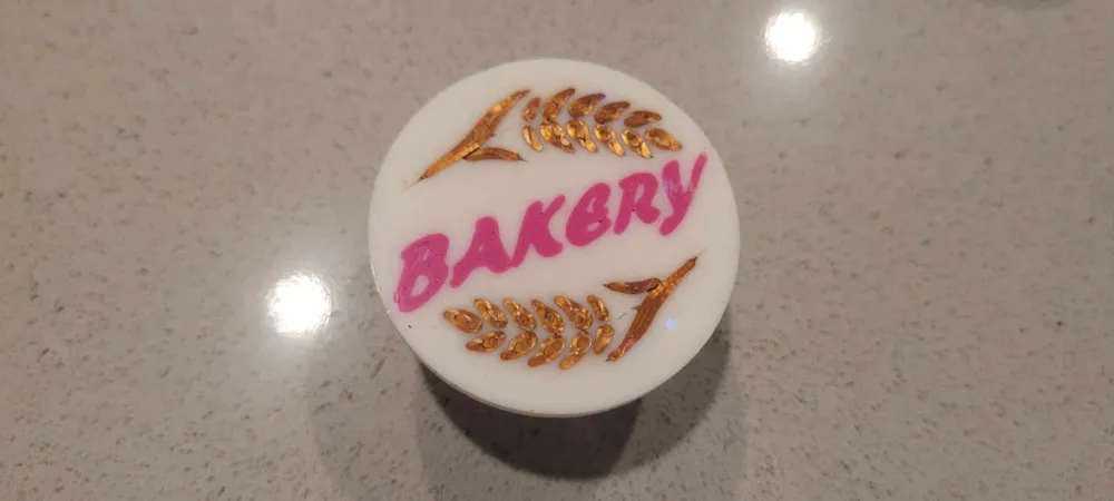 KitchenAid - Bakery Style 1 Logo Badge - Free 3D Print Model - MakerWorld