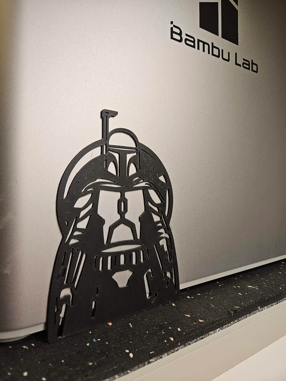 Boba Fett - 2d silhouette - AI Generated by JF-699 - MakerWorld