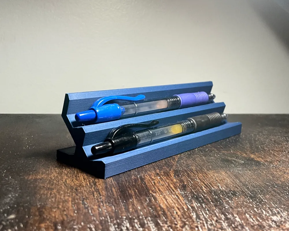 Hexagonal Pen Holder Tray by cartyski - MakerWorld