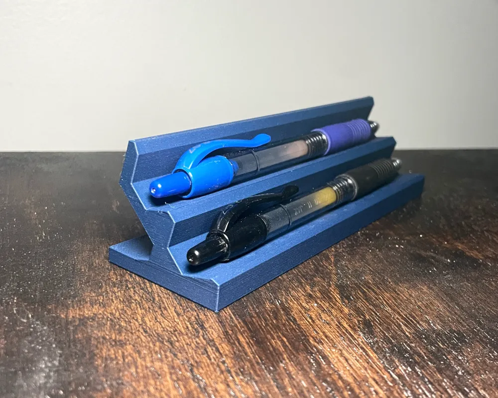 Hexagonal Pen Holder Tray by cartyski - MakerWorld