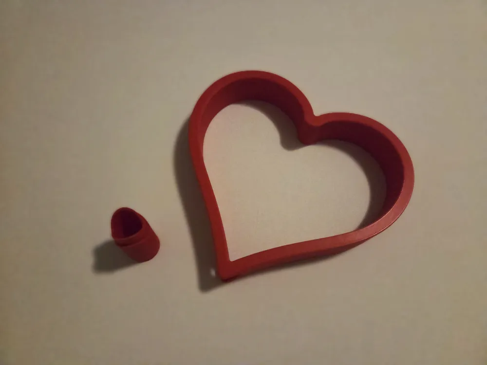 Heart Christmas Tree Topper - Free 3D Print Model - MakerWorld