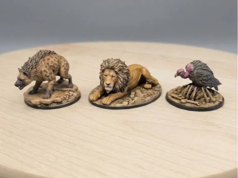Dark Wilderness: Wild Animals #3 - Free 3D Print Model - MakerWorld