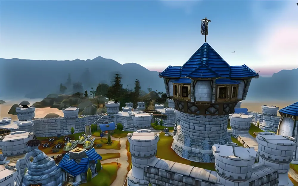 World of Warcraft Alliance Theramore tower 魔兽世界 by panyang - MakerWorld