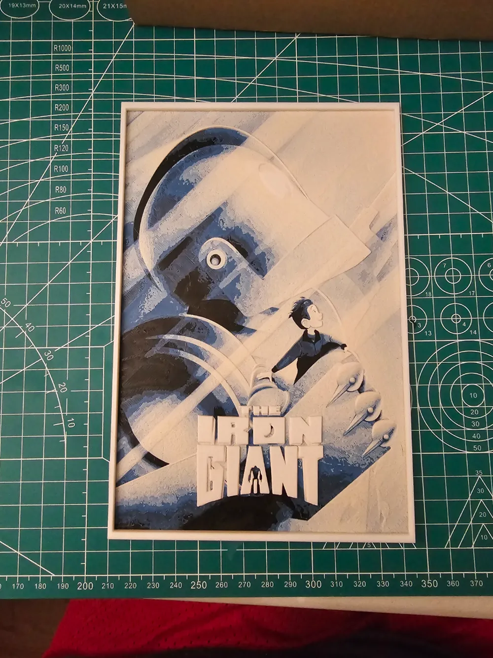 The Iron Giant Movie Poster - Hueforge Art by Lumpy3D - MakerWorld