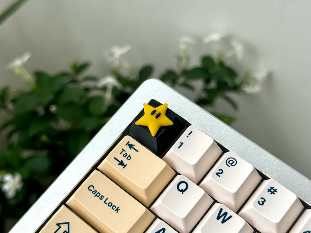 Mario Super Star Keycap by just8n - MakerWorld