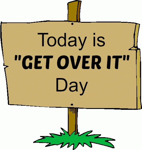 "Get Over It" 2D sign - for National Day (March 9) by kabendesign ...