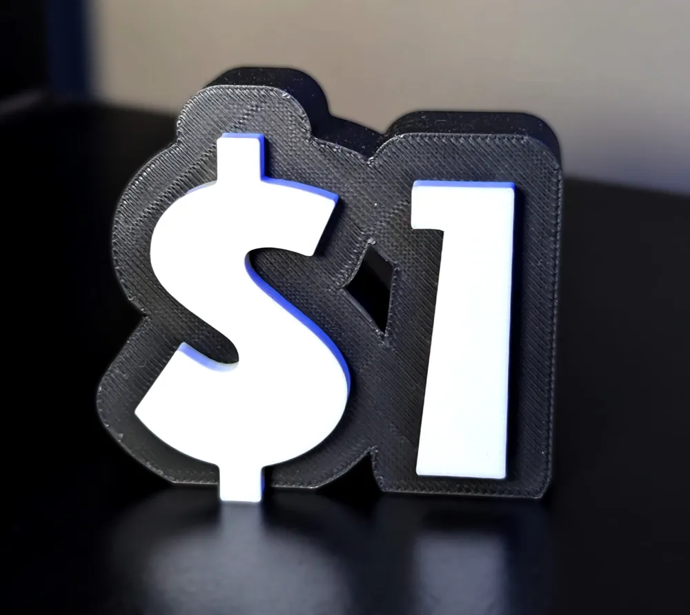 Vendor Table Top Price Blocks - Free 3D Print Model - MakerWorld