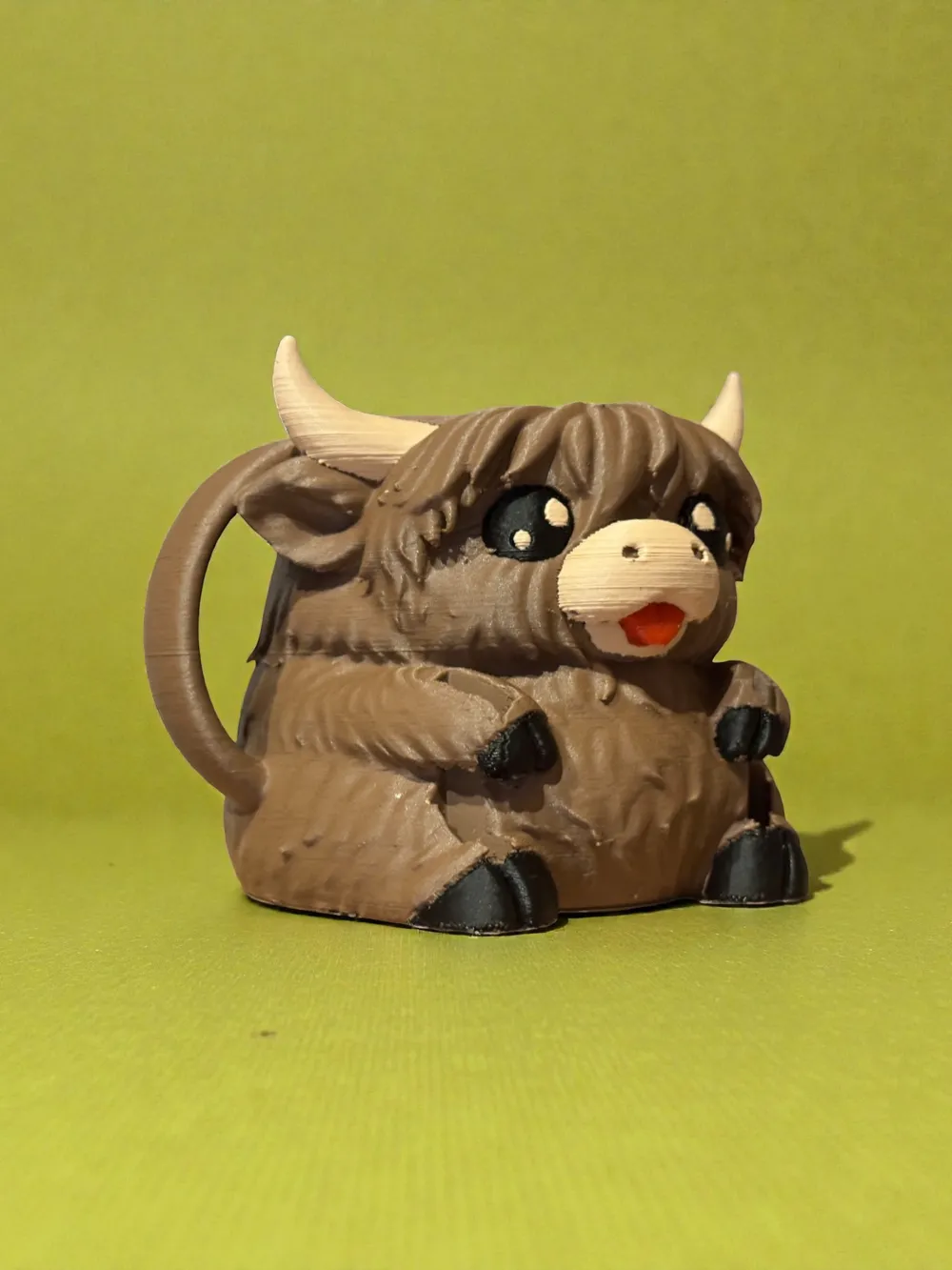 Highland Cow Holder for Ice Cream Pints Drama Cow - Free 3D Print Model ...