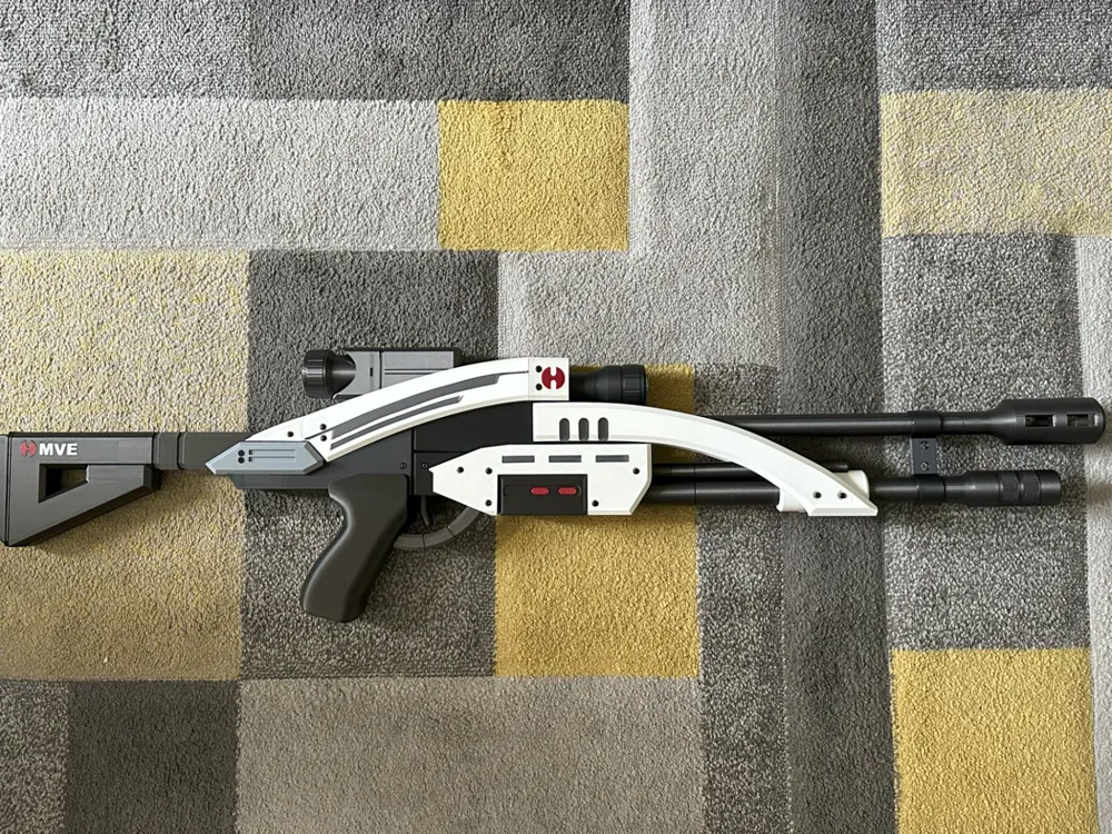 Mass Effect M92 Mantis Sniper Rifle Prop Model by MikeW - MakerWorld