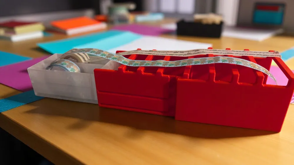 Dual Roll Multi Piece Tape Dispenser Scotch - Free 3D Print Model ...