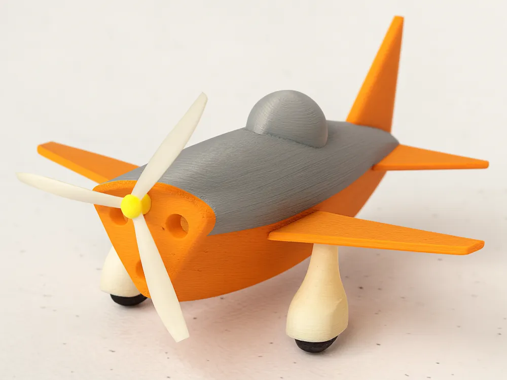 Propeller Plane 3D Model Design by Atolyezade3d MakerWorld: Download ...