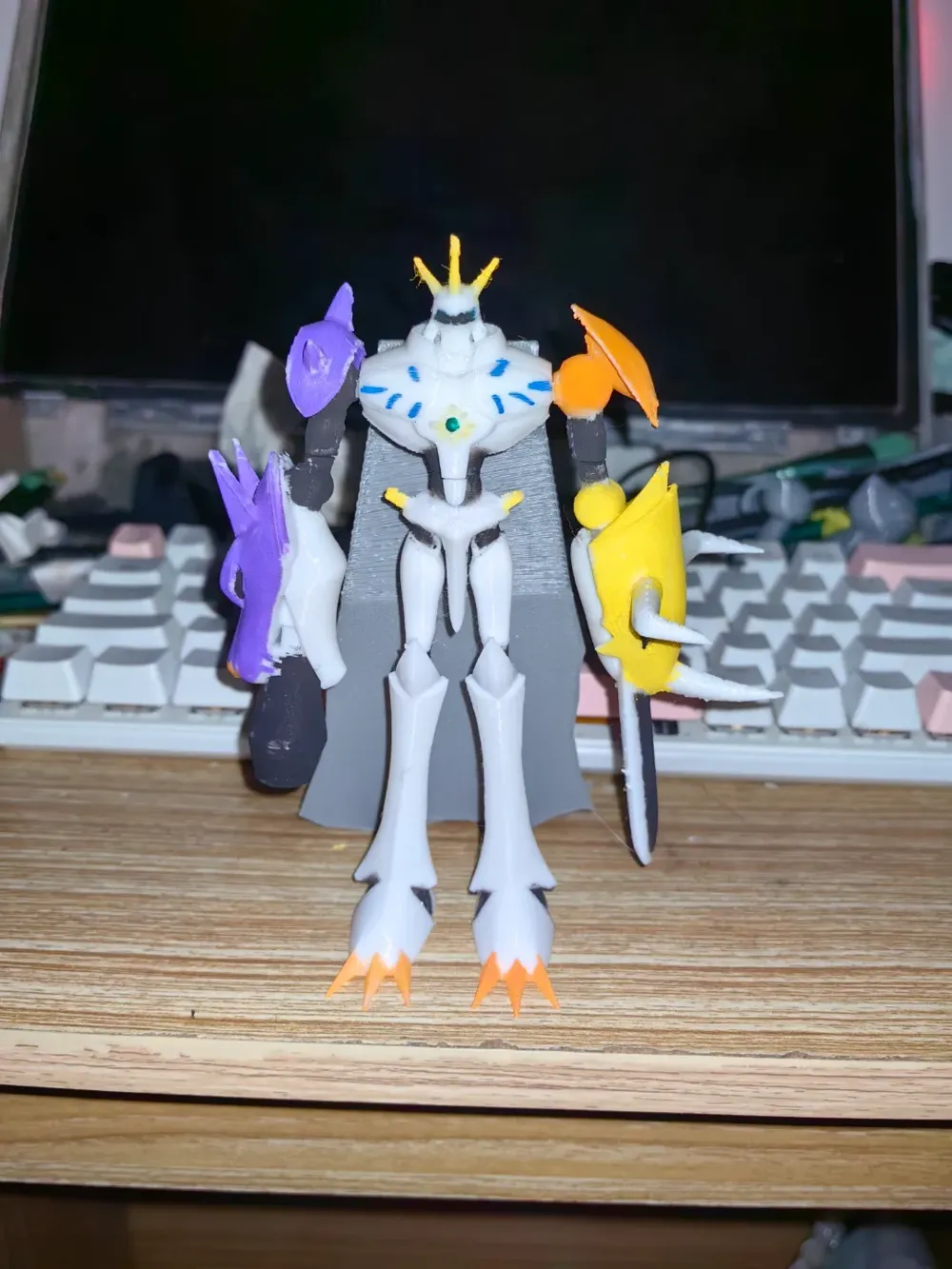 Digimon Royal Knights Series Part 1: Omnimon, formed by the fusion of ...