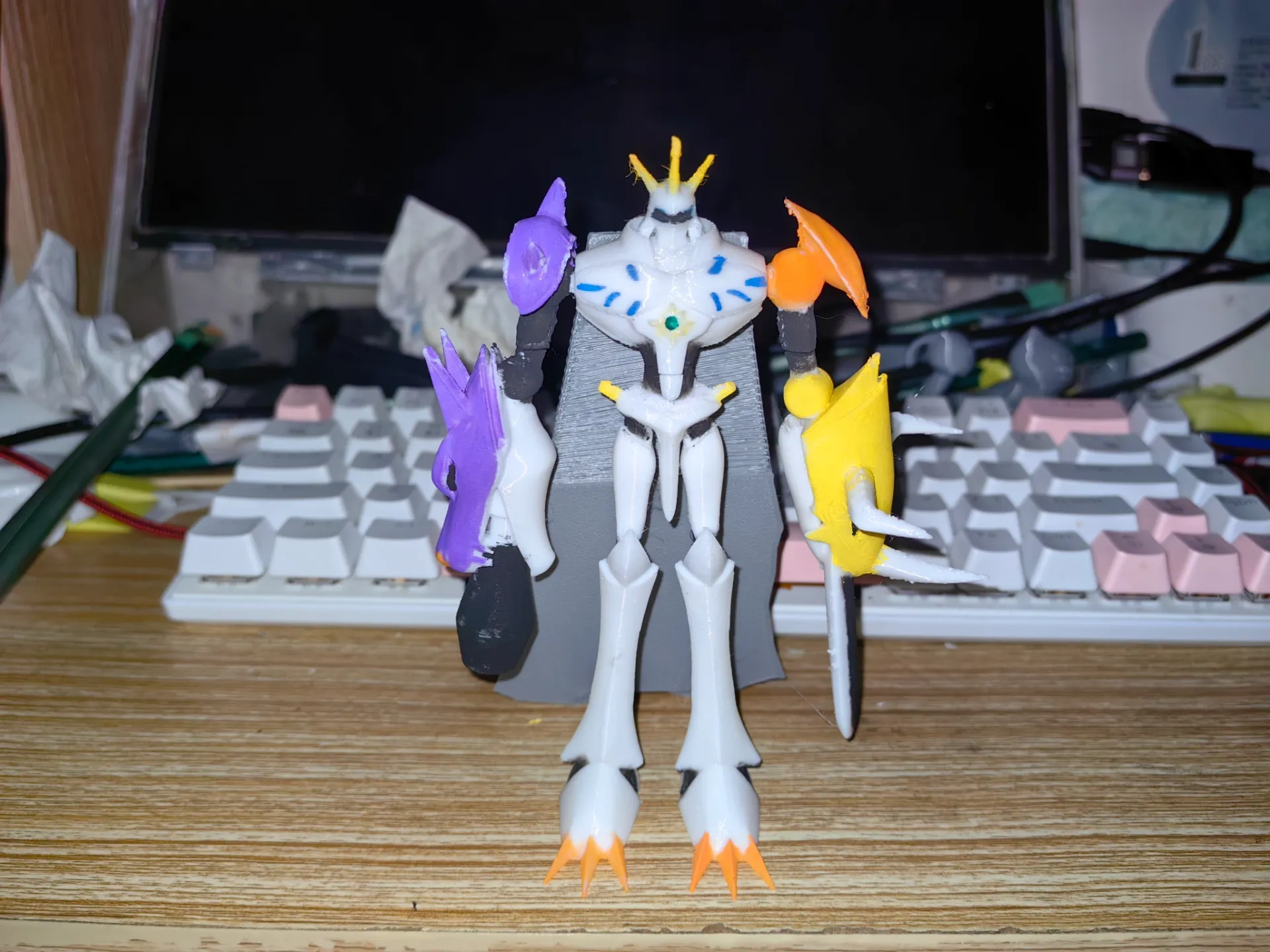 Digimon Royal Knights Series Part 1: Omnimon, formed by the fusion of ...