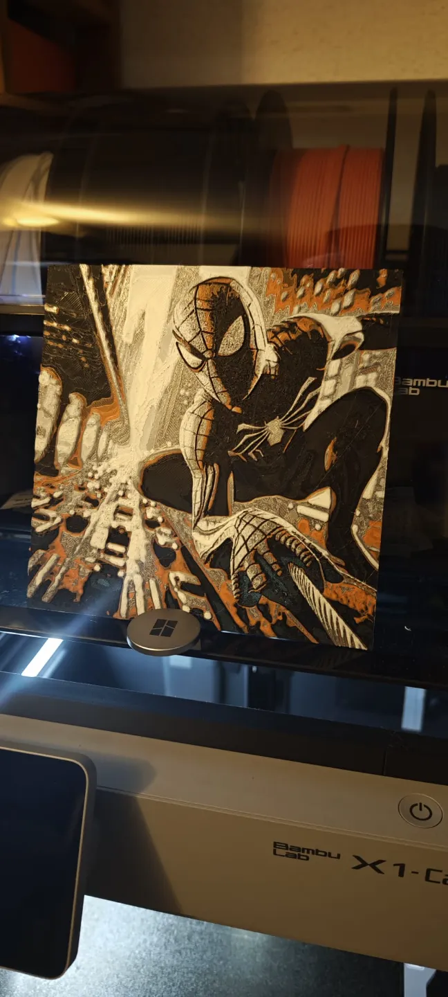 HUEFORGE SPIDER MAN by Carlos Moreira - MakerWorld