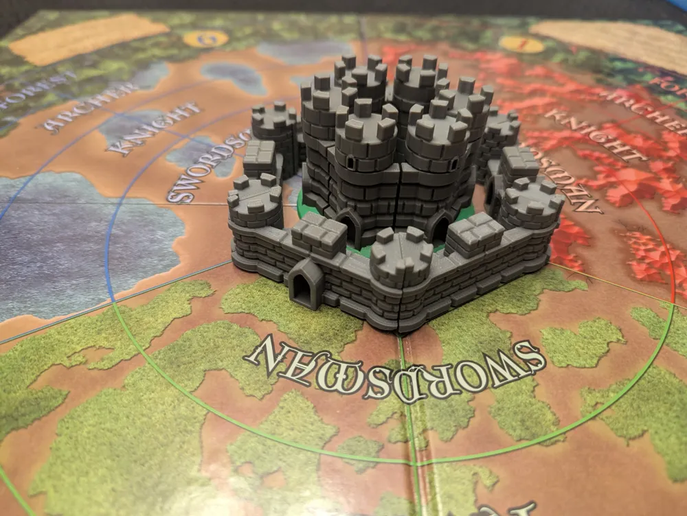 Castle Panic Remix Set - Free 3D Print Model - MakerWorld