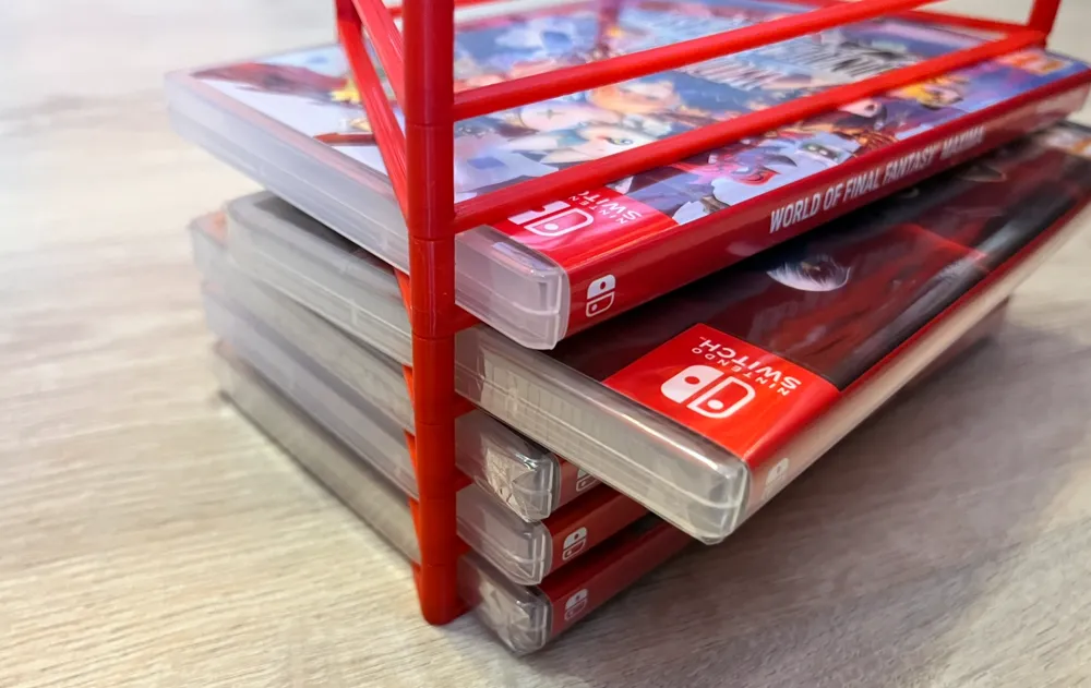 Nintendo Switch game case stacking storage by uniko92 MakerWorld ...