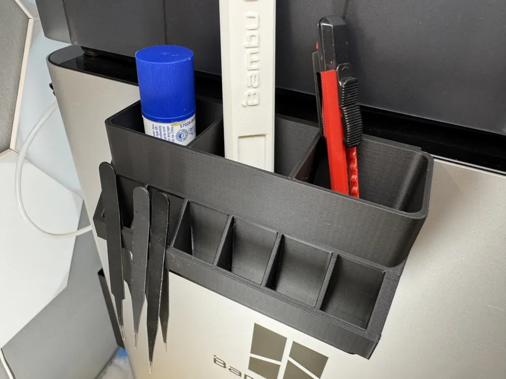 X1C/P1S/P2S - Tool Organizer - Free 3D Print Model - MakerWorld