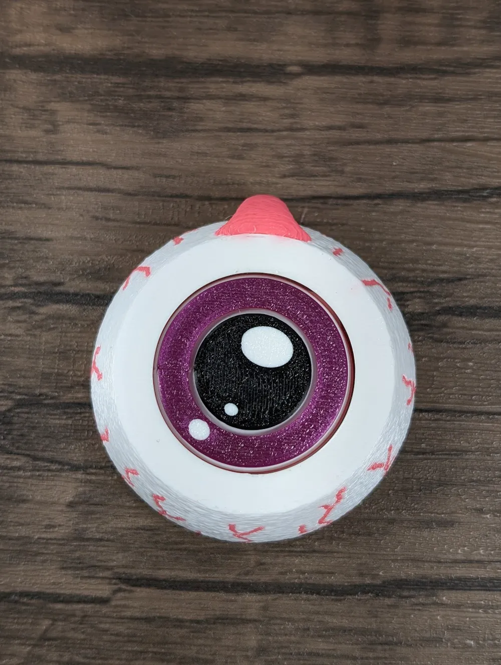 Cyclops Eyeball Gyroid Fidget (Keychain/Bag Charm) by ToddysTrinkets ...