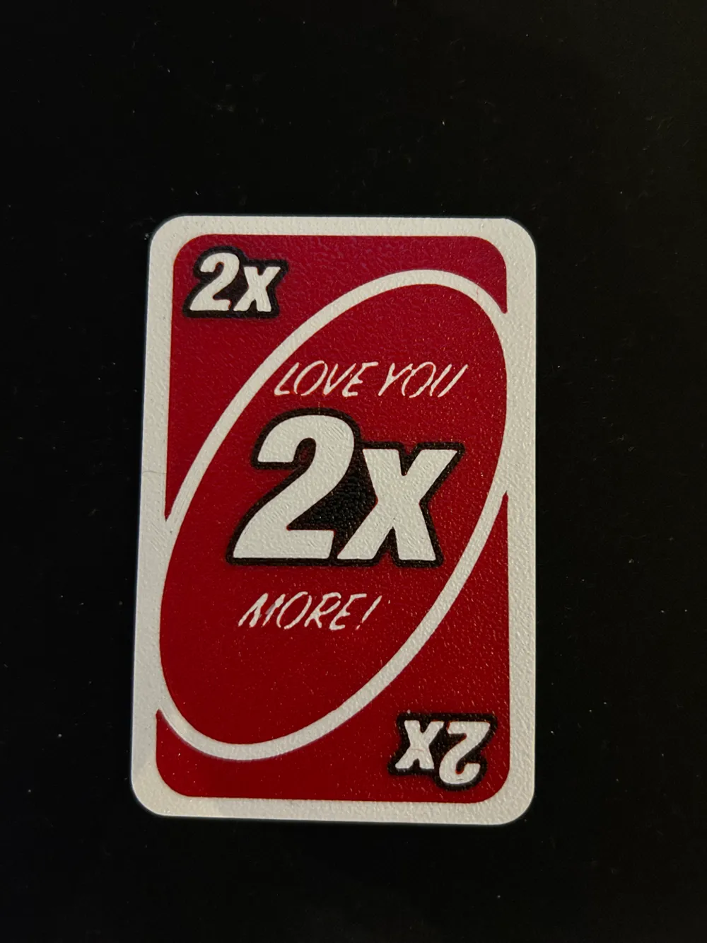 V2 - UNO Extreme 2X Card - Love you 2x more by Schmolly - MakerWorld