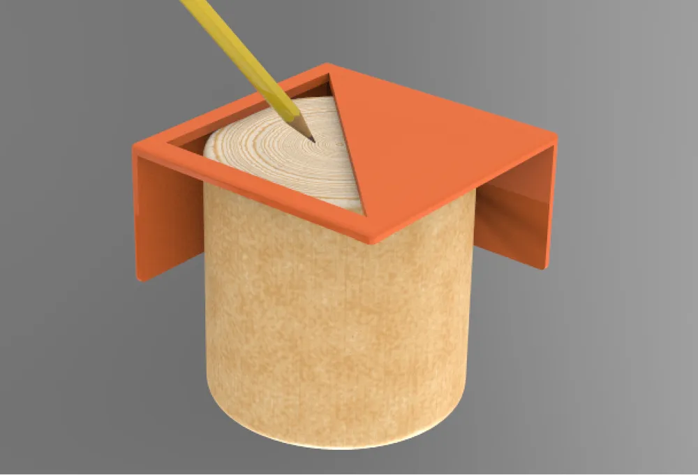 Cylinder Center Finder by TsiTsi - MakerWorld