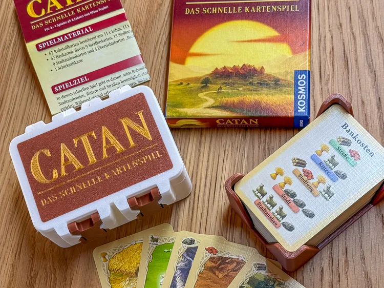 SnapLock Box for "CATAN" card game series Kosmos Remixed by Angelika ...