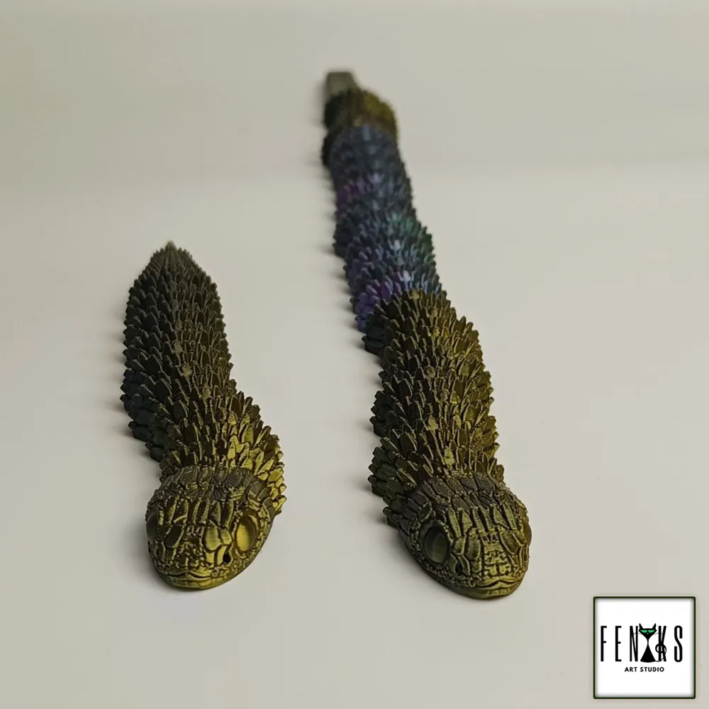 Endless Modular Snake by ParazitCAT - MakerWorld