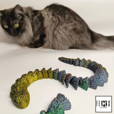Endless Modular Snake by ParazitCAT MakerWorld: Download Free 3D Models