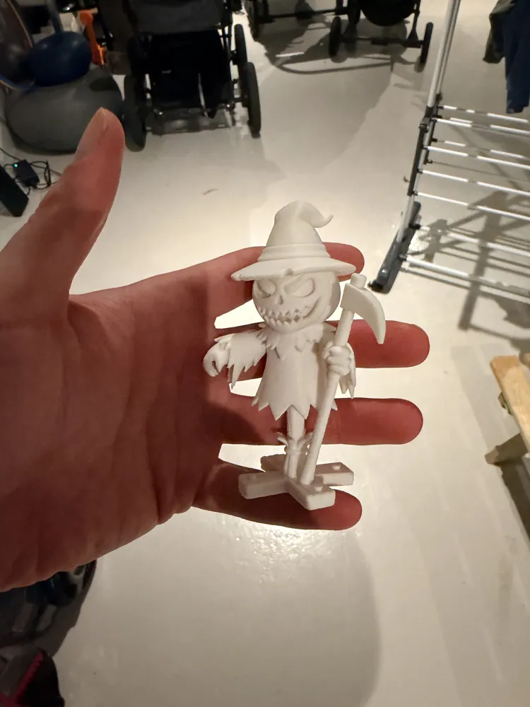 Halloween scarecrow scary duo - easy print by sistagull MakerWorld ...