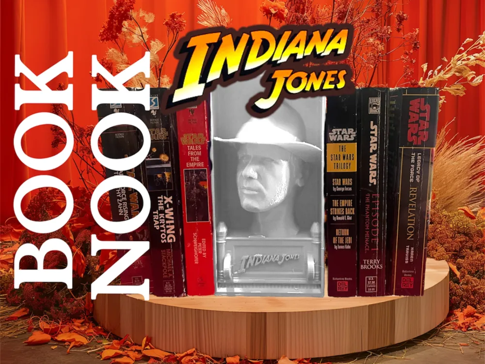 Indiana Jones Book Nook by Major League Mods - MakerWorld