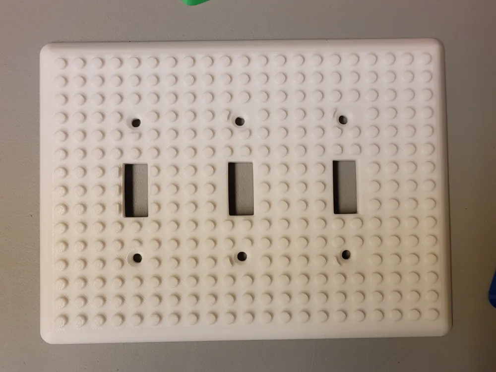 Bricks Compatible Flip Switch Light Cover 1, 2, 3 by phillipjfry ...