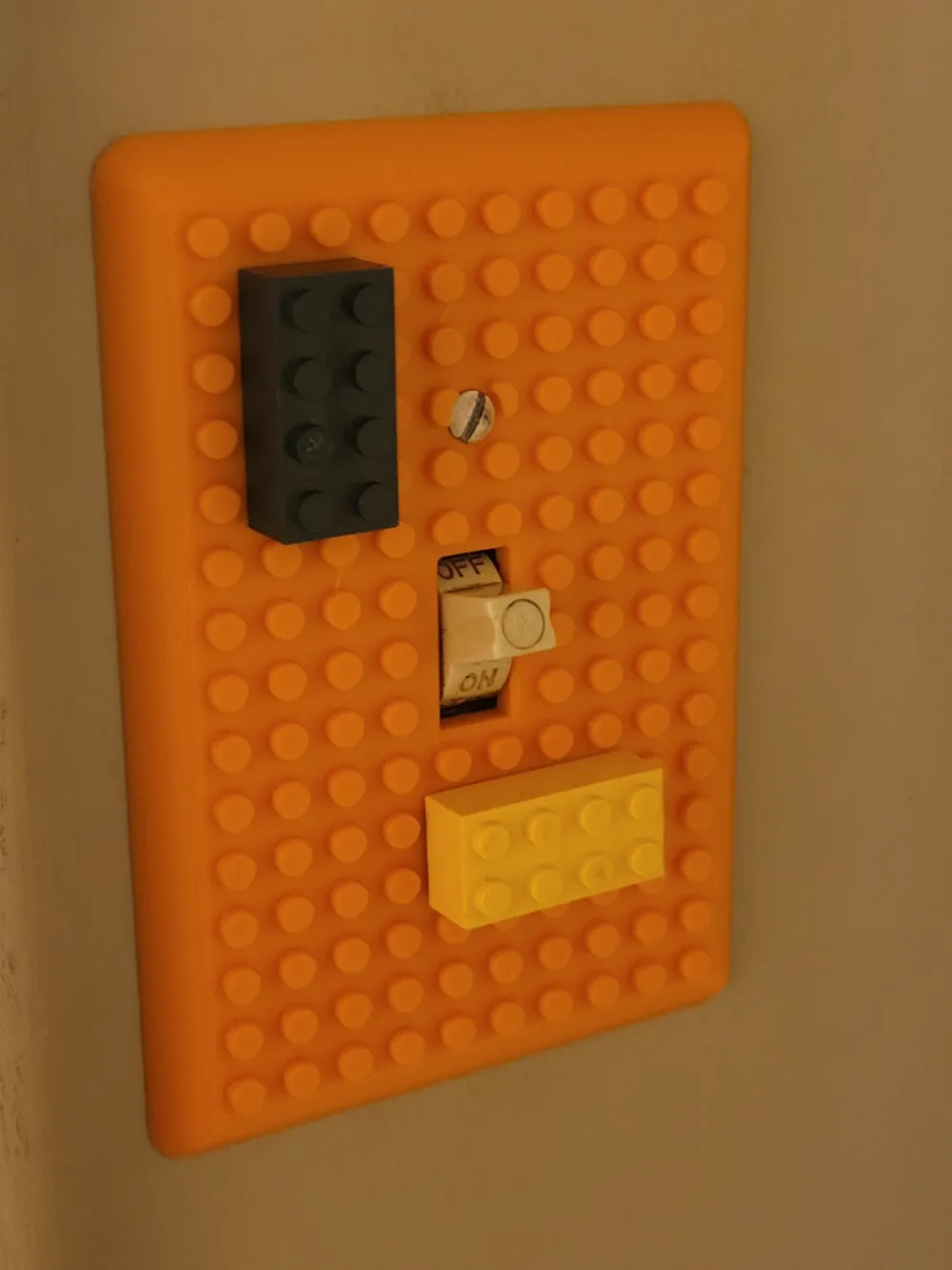 Bricks Compatible Flip Switch Light Cover 1, 2, 3 by phillipjfry ...