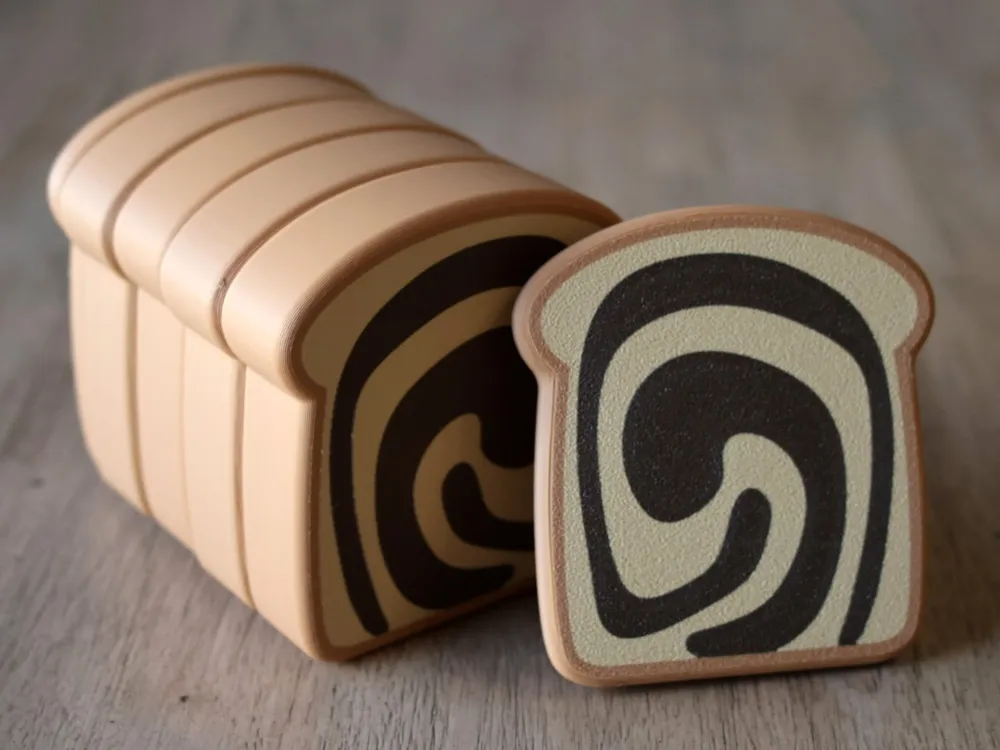 Sliceable magnetic marble bread - Free 3D Print Model - MakerWorld
